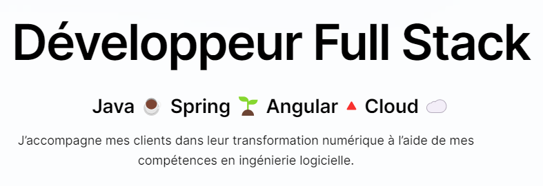 Dorian Naaji - Dév Java, Spring, Angular et réflexions sur le métier de dév.